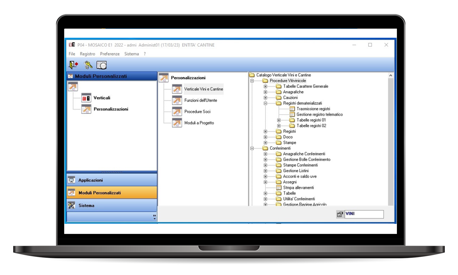 Mosaico - Core Solution