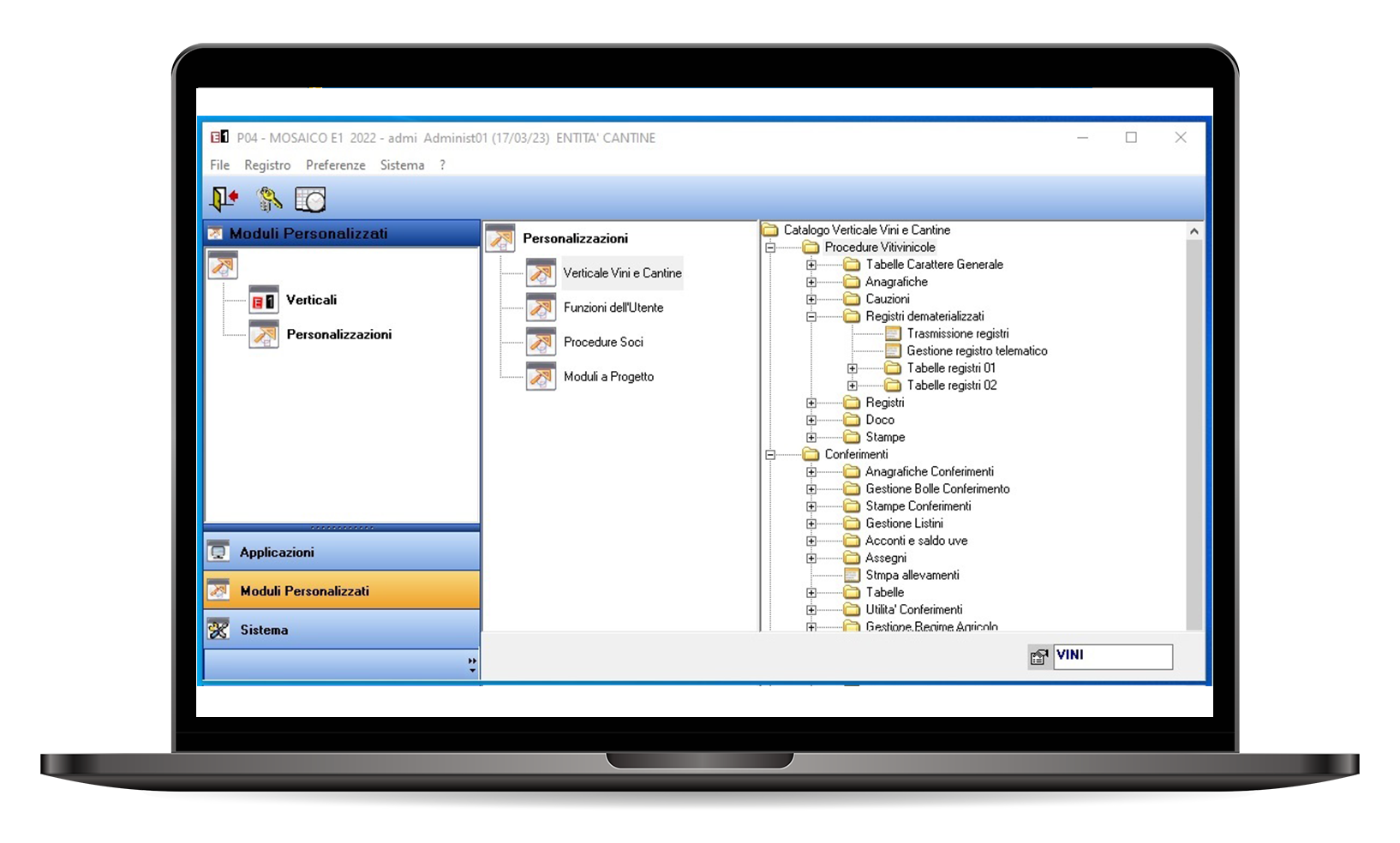 Mosaico - Core Solution